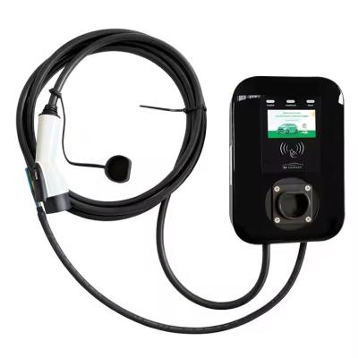 China AC elektrisch voertuig oplader 32A 7kw 11kw 22kw WiFi APP RFID Smart App Met gebruik OCPP CT Te koop