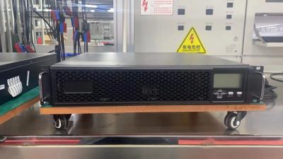 China 3kVA Single Phase Rack Mounted UPS Uninterruptible Power Supply High Efficiency for sale