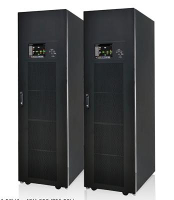 China RM33-200kVA tot 500kVA Modulaire UPS-stroomvoorziening Dual Conversion 50kW Power Module Te koop