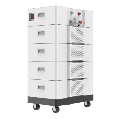 中国 14.4kWhから38.4kWh 高電圧リチウムイオンLiFePO4バッテリー 緊急バックアップ オフグリッド機能 販売のため