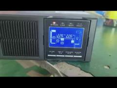1-10kVA Rack Mount UPS High Efficiency 98.5% PF0.8 or PF1.0