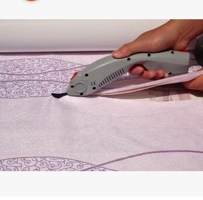 China Portable Cutting Machine Electric Scissors Multi functional Cutter for scarf, leather, fiberglass,etc for sale