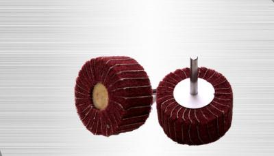 China 50*25*6mm, Non Woven Aluminium Oxide Flap Wheel for Polishing Steel for sale