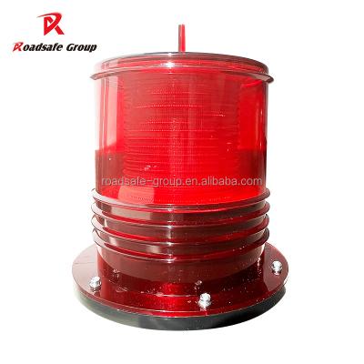 China Solar LED Barricade Warning Light - Yellow Boat Signal Light Flashing Traffic Lamp for Road Safety for sale