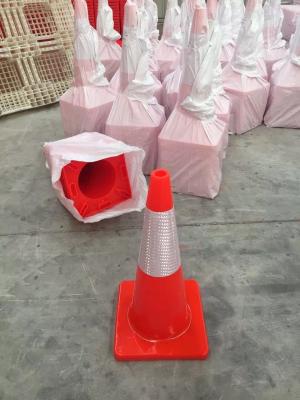 Cina 45cm 70cm 75cm Coni di traffico Sicurezza stradale Coni di sicurezza arancioni 30cm in vendita