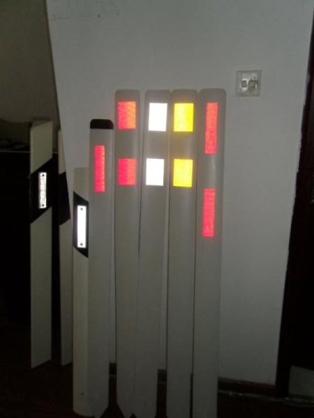 Delimitatori stradali di PVC riflettenti personalizzati