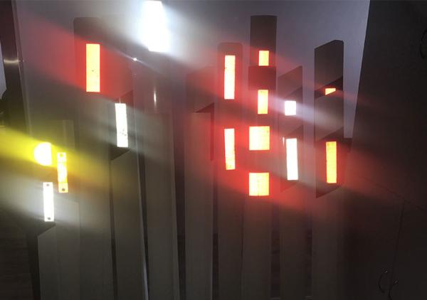 Delimitatori stradali di PVC riflettenti personalizzati