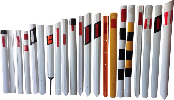 Delimitatori stradali di PVC riflettenti personalizzati