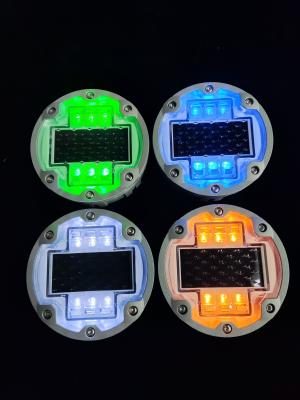 Cina Filippine Luce solare per strada riflettente 6 LED occhio di gatto IL300 Luce a terra impermeabile in vendita