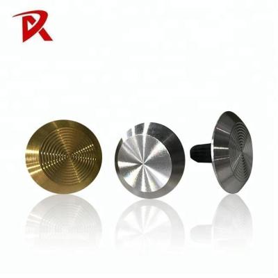 China 3.25mm Around  Stainless Steel Tactile Studs Tactile Walking Surface Indicators 35 X 3.25mm for sale