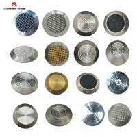 Quality 3.25mm Around Stainless Steel Tactile Studs Tactile Walking Surface Indicators for sale