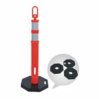 Quality 1150mm Road Safety Delineator Post Barrier Traffic Diviner Separate T-Top for sale