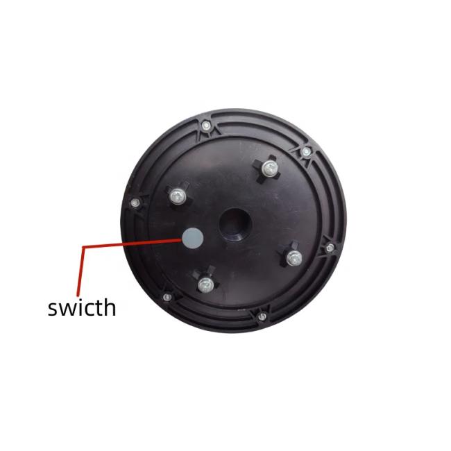Close-up of solar marine light