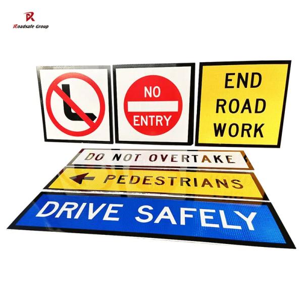Quality Australian Standard Class 1 Traffic Sign PVC Controller Corflute Multi Message for sale