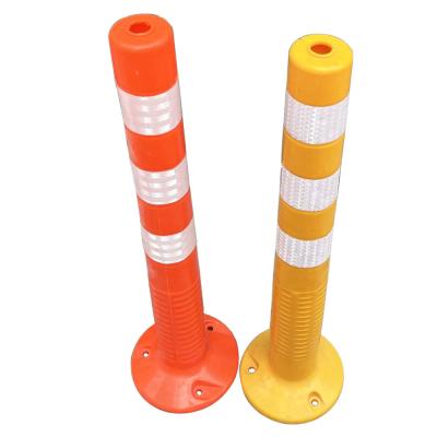China High Visibility Reflective Delineator Post for Highway Traffic Safety with Flexible PU Material for sale