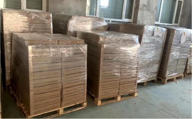 Parking lock dimensions diagram