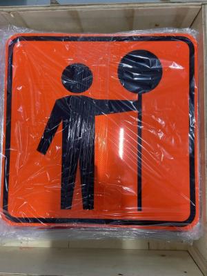 China Waterproof Aluminum Traffic Safety Warning Signs Road Australian Swing Stand Sign Quadraped Stand Frame Roadway Safety Traffic Control Signs Traffic Sign Reflective Caution Warning Sign for sale
