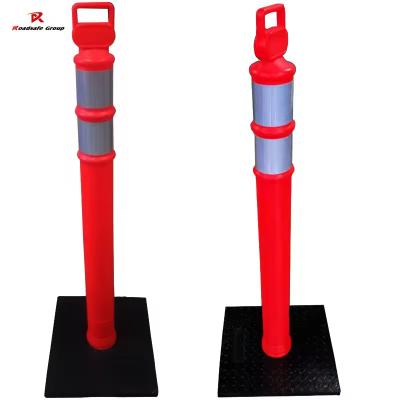 中国 高さ125cmの道路安全用スプリングポスト。耐候性と耐久性のある素材を使用。 販売のため