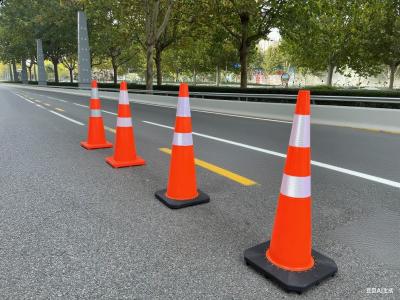 China Wholesale Orange PVC Cone Traffic Cone for Road Safety Warning for sale