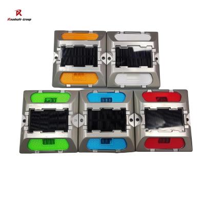 China IP68 Waterproof Solar Led Cat Eye Road Stud Aluminum Housing For Highways for sale