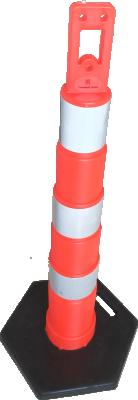 China Safety Flexible Guide Post Reflective Bollard Post Warning Posts Reflective Delineator Post for sale