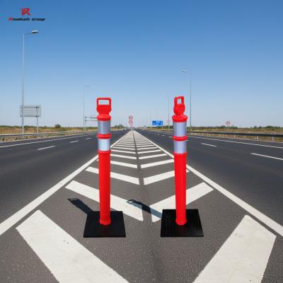 China Portable Delineator Post with Stable Base and Durable PE Material for Road Safety for sale