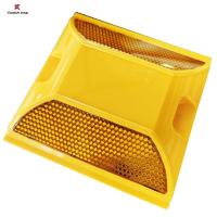 China Roadsafe PLastic Road Stud engineered for effective traffic guidance and road stud for sale