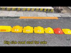 20 x 20 x 7 cm Avvertimento Autostrada Colori di bastoncini Grande taglia Occhio di gatto Traffico