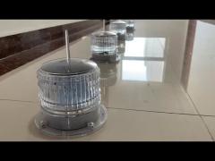 Luci stradali solari ricaricabili lampeggianti Dia150mm*H180mm, luci di segnalazione marittima a LED magnetiche lampeggianti, luce per barricate