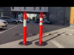 Reflective Traffic Diviner 110cm T-Top Road Safety Delineator Post