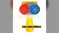 Solar Traffic Blinkers Highway Safety Lights