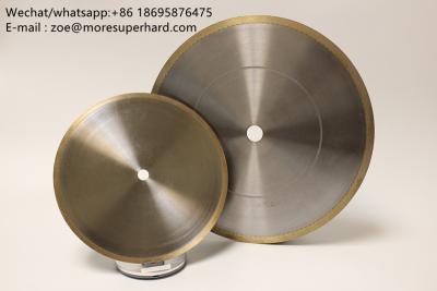 China 1A1R metal diamond cutting disc for cutting quartz, glass, ceramic, etc - zoe@moresuperhard.com for sale