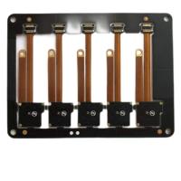 China 0.9mm 3L Polyimide Rigid Flex PCB for sale