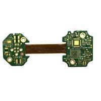 China Double Layer Rigid Flex PCB Prototype 4mil Immersion Gold Lead Free for sale