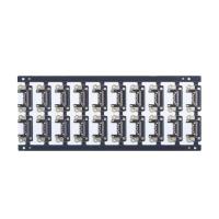 China Impedance Control Double Side Prototype PCB 4mil FR4 TG150 Matt Black for sale