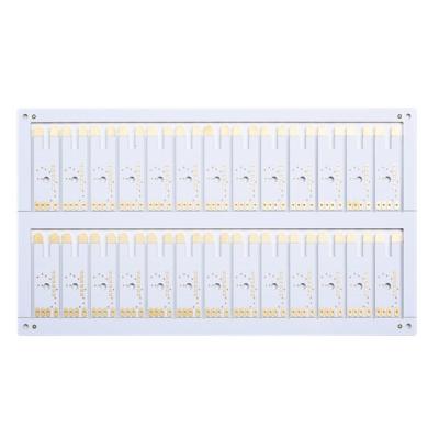 Cina Controllo ultra sottile bianco di impedenza 4mil dell'oro 0.8mm di immersione del PWB della maschera della lega per saldatura in vendita
