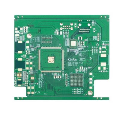 Cina Il PWB rapido di giro della maschera verde della lega per saldatura si imbarca sul controllo 1.2mm 5mil dell'impedenza di BGA in vendita