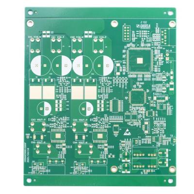 Cina Il doppio libero del bordo del PWB Fr4 dell'alogeno TG150 ha parteggiato oro di immersione 6mil di 1.6mm in vendita