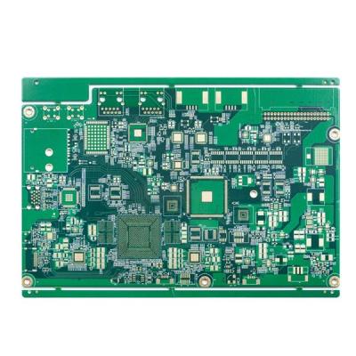 中国 液浸の金2u 10層のプリント基板FR4 TG170 Marterialの樹脂のプラグ穴 販売のため