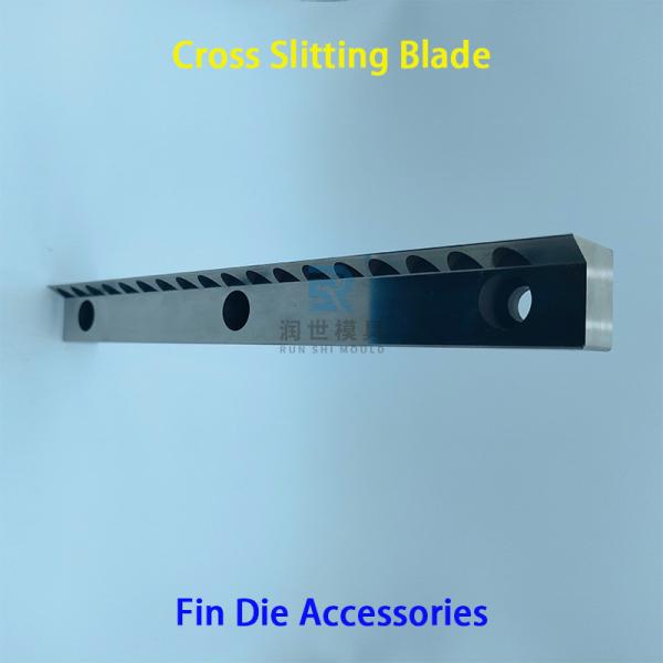 Quality HSS ASP30 Upper Cut Off Blade 3/8 In Fin Die For Cutting Aluminum Foil for sale