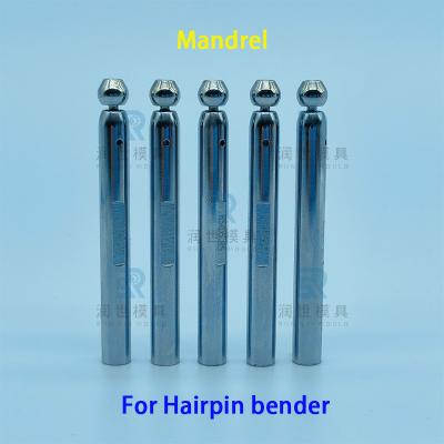 중국 유니버설 SUJ2 헤어핀 굽기 기계 멘드럴 Φ7 구리 튜브 굽기 판매용
