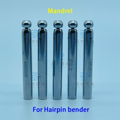 Cina Cromatura dura Mandrel universale per Φ7.94 Copper Tube Hairpin Bender in vendita