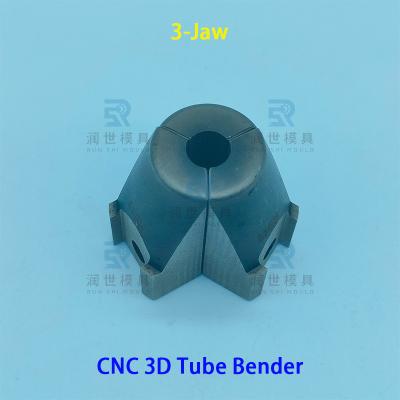 China DC53 CNC 3D Tube Bender Parts Three Jaw Chuck For Refrigeration Tube Processing for sale