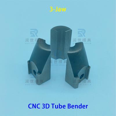 China DC53 CNC 3D Tube Bender Parts Three Jaw Chuck For Refrigeration Tube Processing for sale