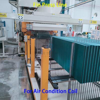 Cina Macchine per stampare le pinne automatiche per bobine degli scambiatori di calore in vendita
