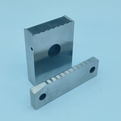 China SKH51 Edge Rippled Trim Punch In Heat Exchanger Coil Edge Rippled Trim Blade For Fin Die Tooling for sale