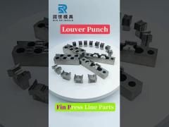 Opper Louver Punch Voor Fin Die Punching Aluminiumfolie 5mm 7mm Op maat