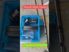 punching hole tools for integrated tube cutting bending and punching machine