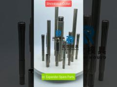 shrinkless collet for shrinkless expander with clamping fixture