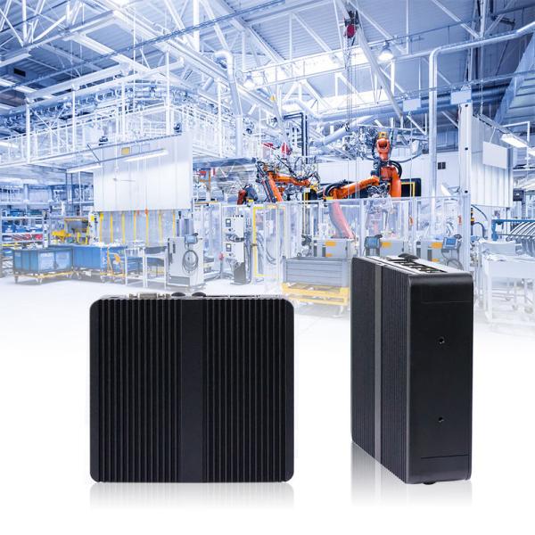 Quality Compt Embedded J6412 Fanless Mini Industrial PC with 2 Network Port for sale
